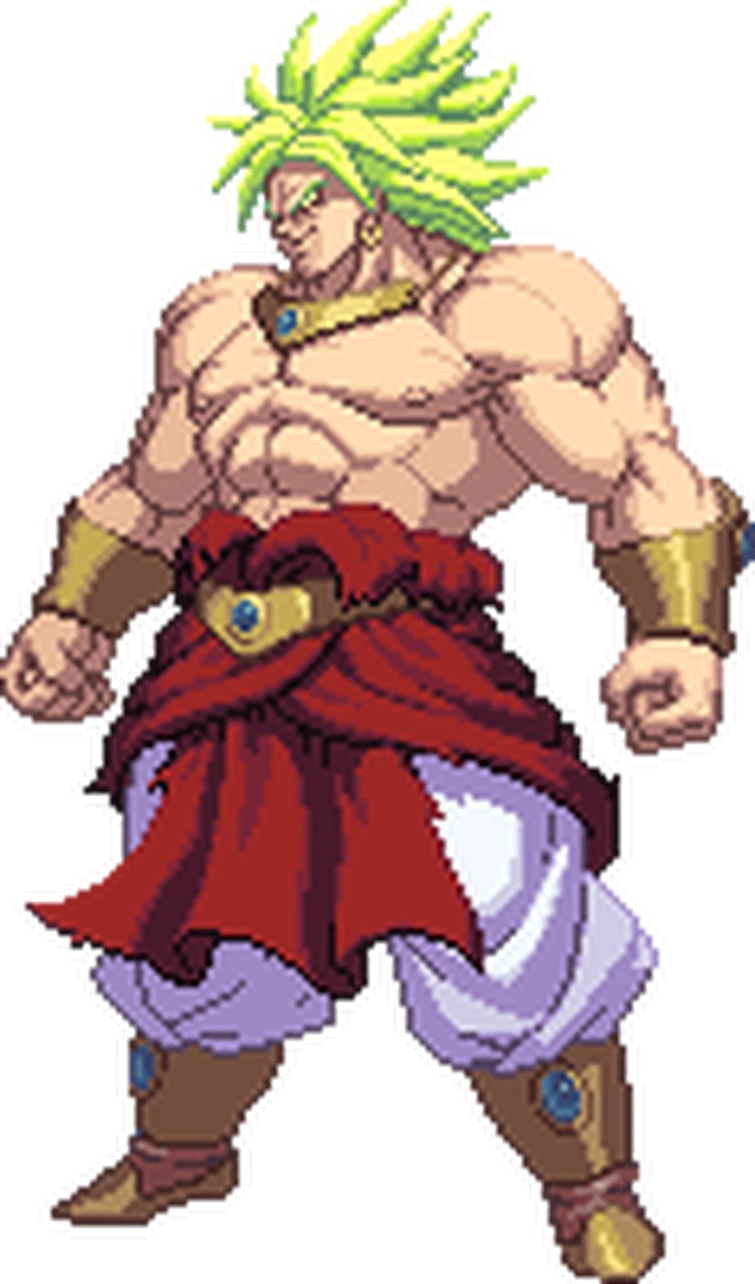 LSSJ Broly Sprite Recolor | Fandom