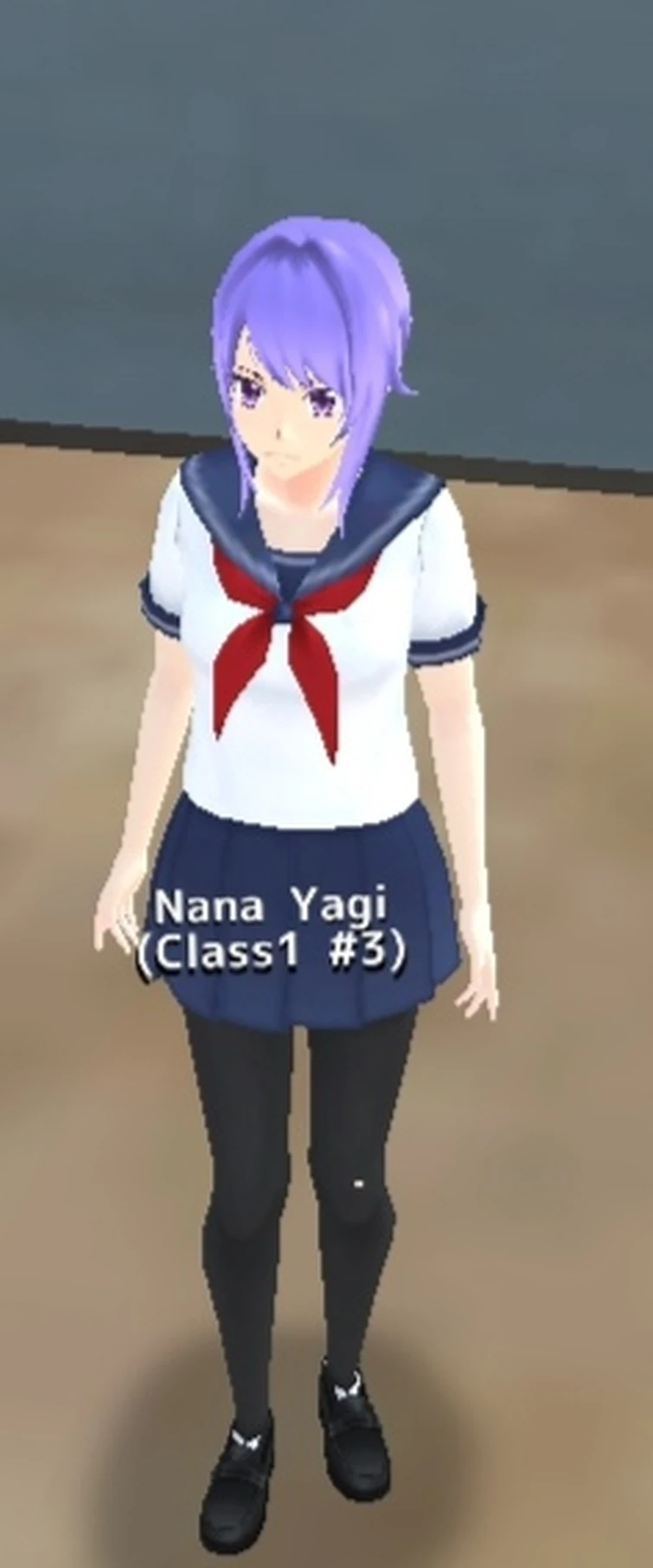 What Nana Yagi looks like in the game. There was no picture of her in ...
