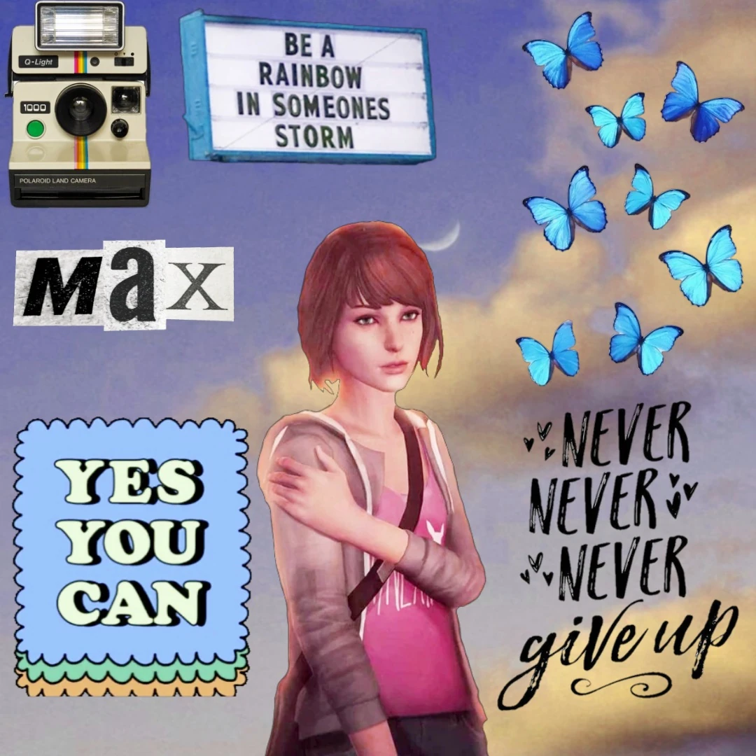 I created Max Caulfield edit on Picsart! It's so pretty and it really ...