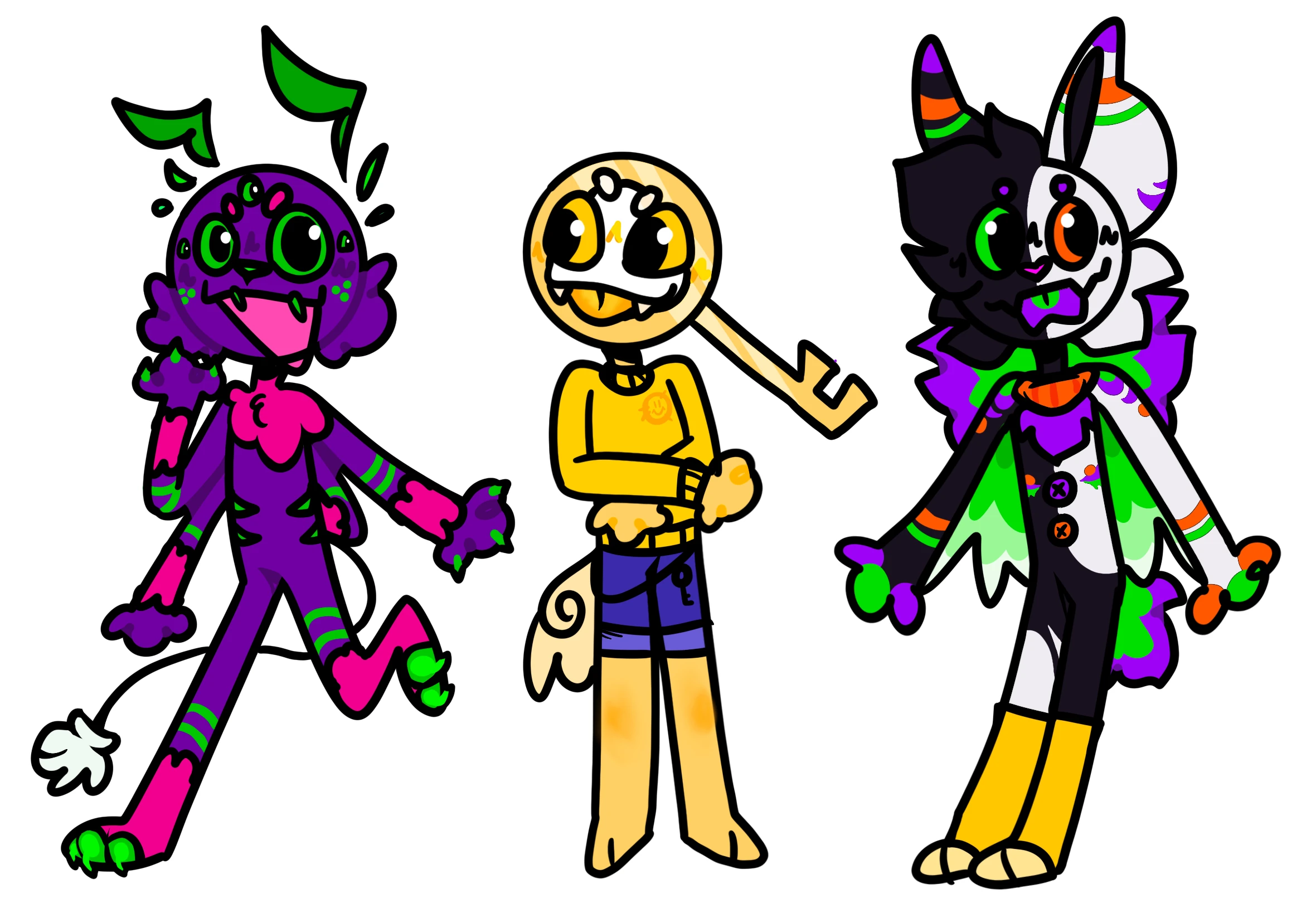 I made some more stupid dandy’s world ocs | Fandom