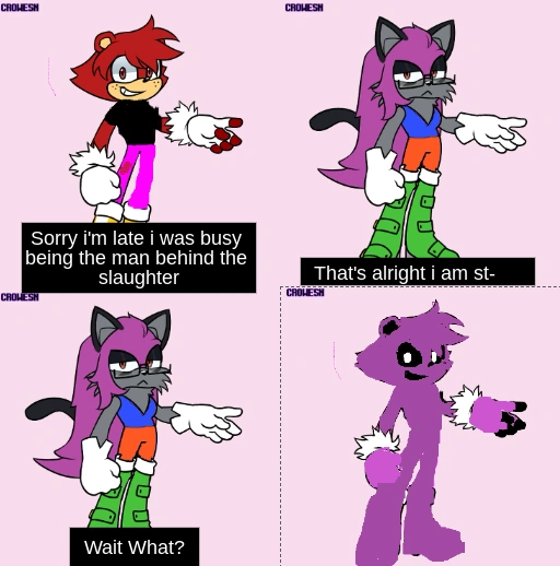 Stupid meme i made with my sonic OCs | Fandom
