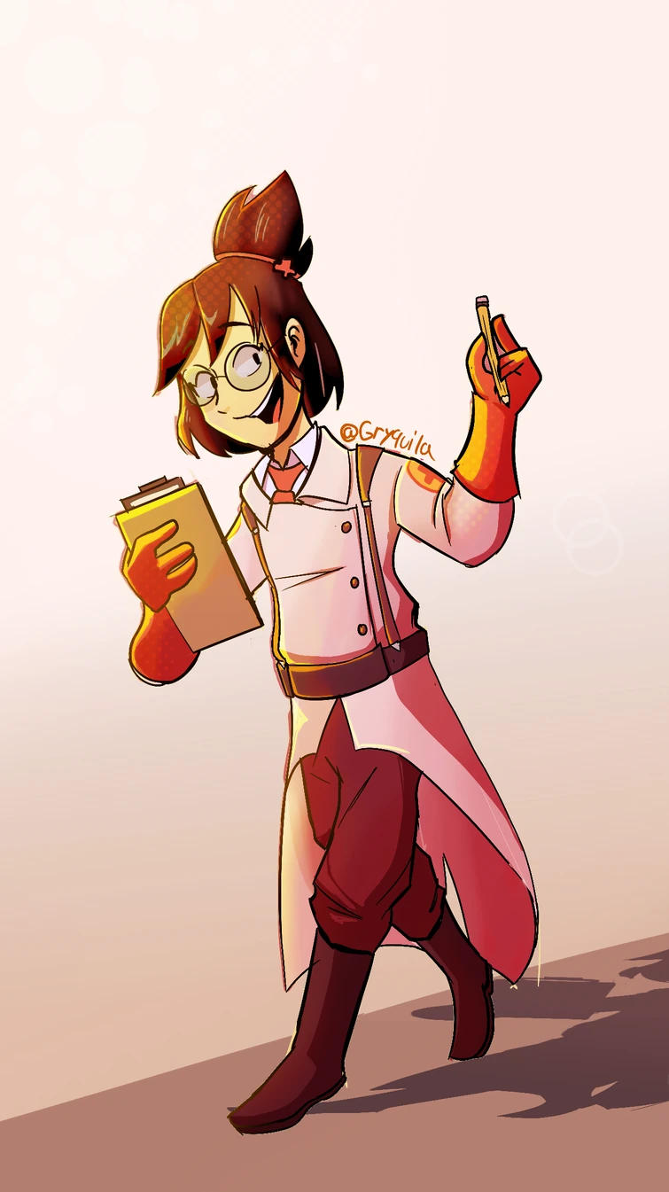 Medico as medic :) (in personalized tf2 comic artstyle???) | Fandom
