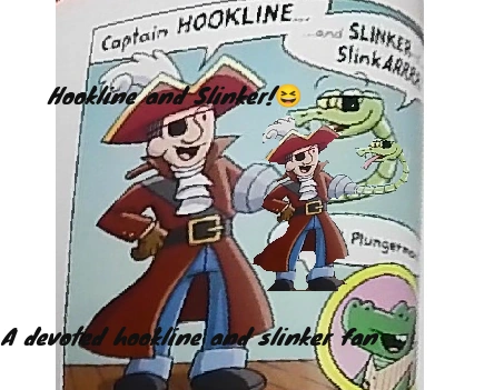 ok hookline and slinker bacground. | Fandom