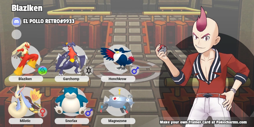 ¿Cómo se vería tu tarjeta de entrenador? | Fandom