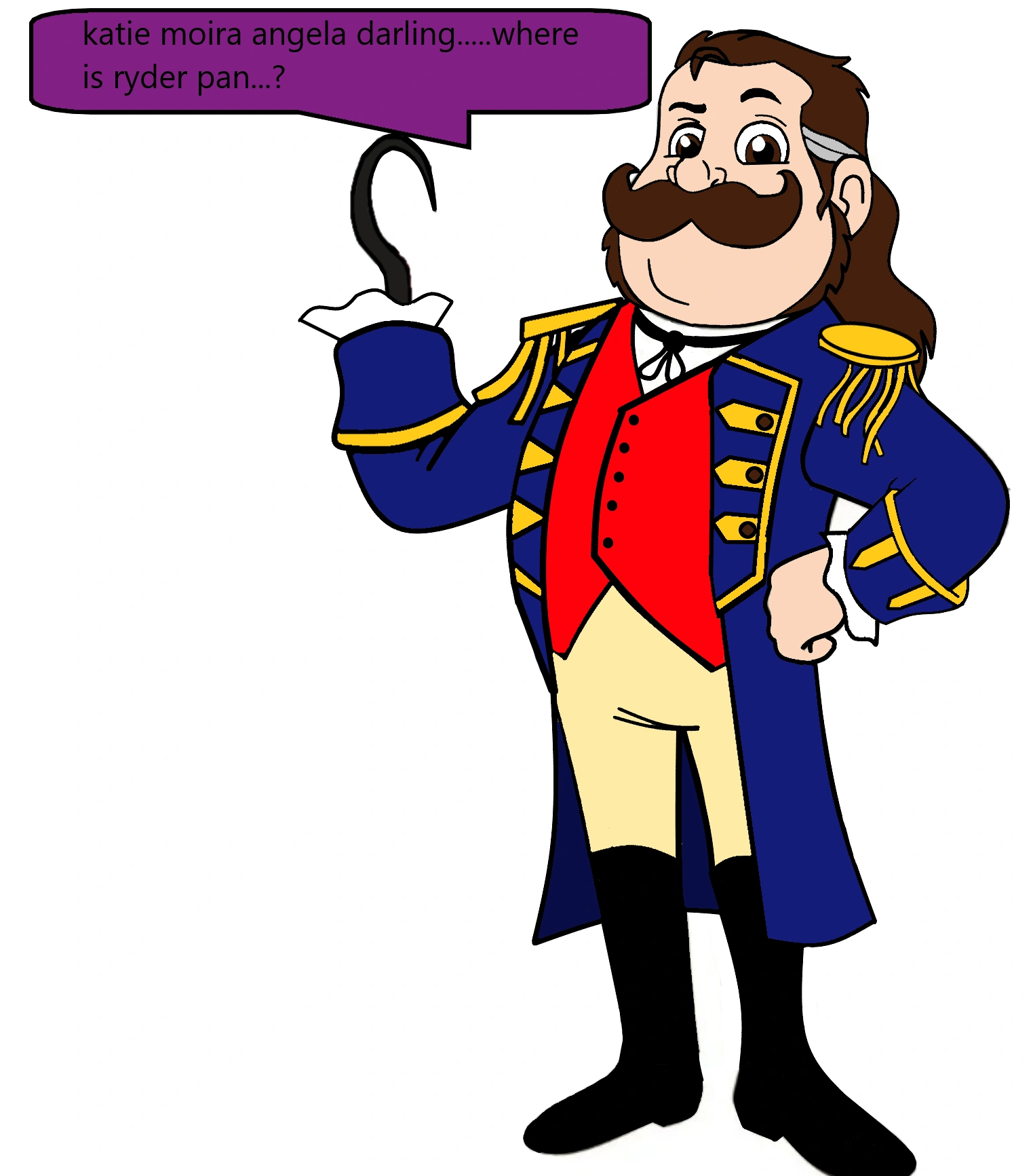 mayor humdinger as captain james hook (2023) | Fandom