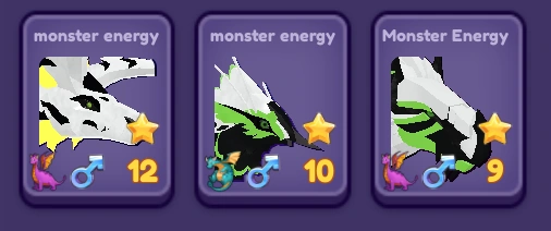 co hatching monster energy | Fandom