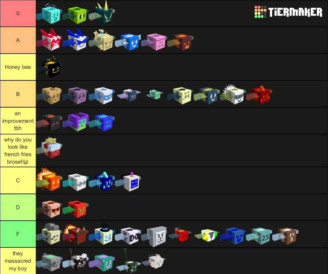 rating bees soley based on their design PART 2: GIFTED EDITION | Fandom