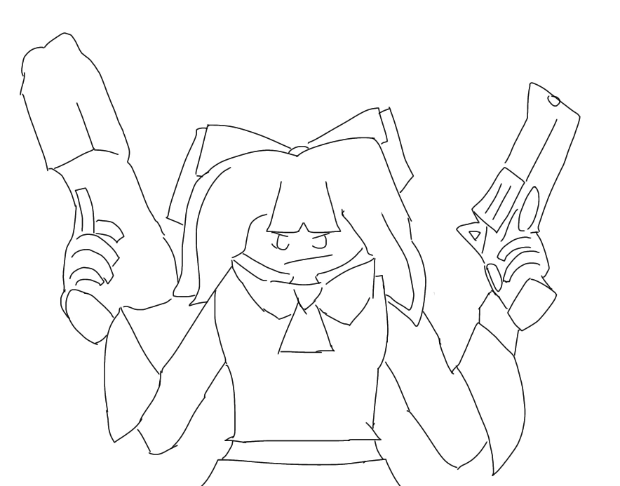 Reimu with guns 🗣️🔥 | Fandom