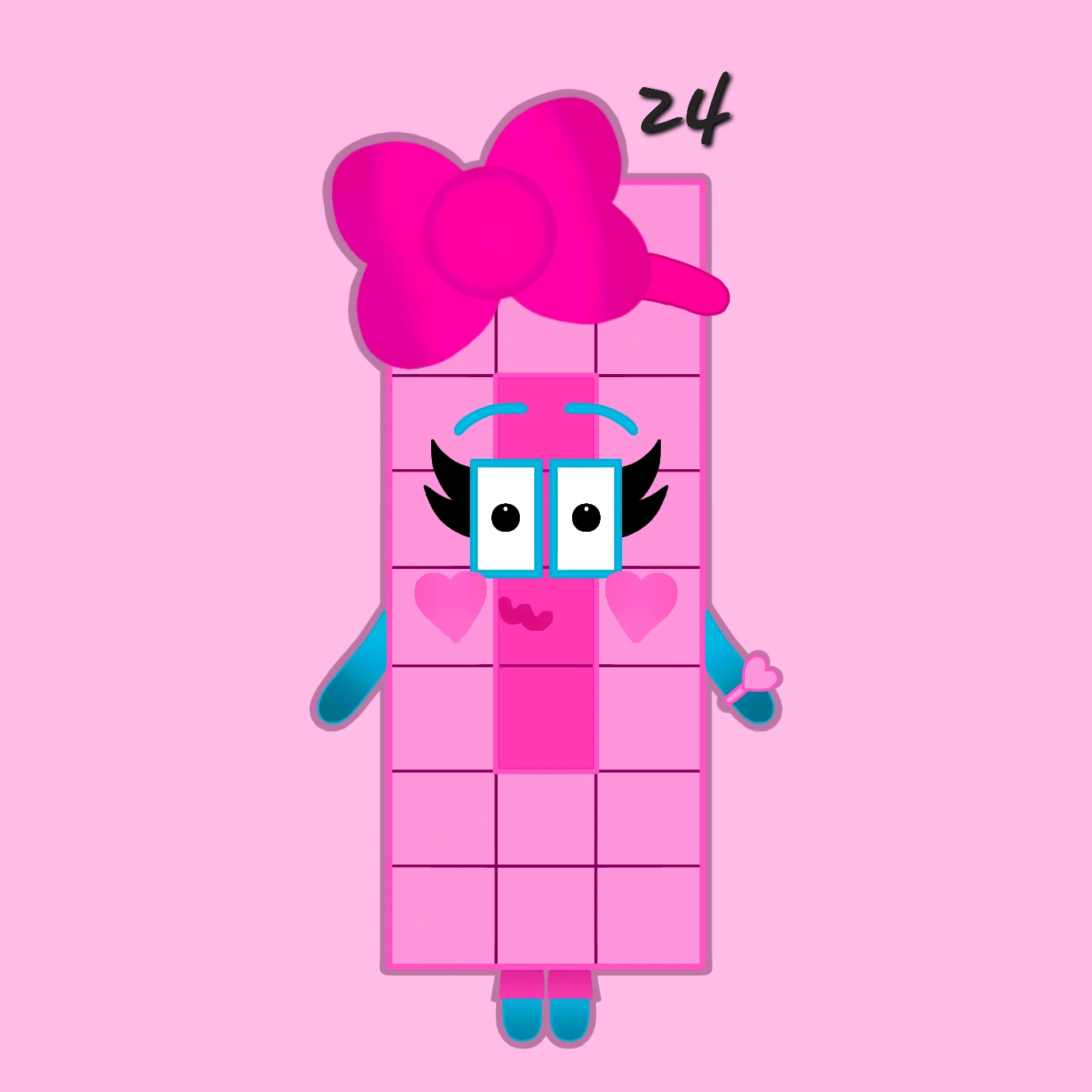 I made Numberblock 24! | Fandom
