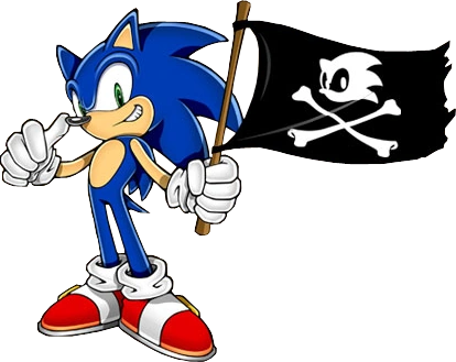 Sonic encouraging piracy | Fandom
