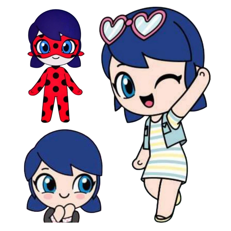 More New Render Korean Chibi Marinette PNG | Fandom