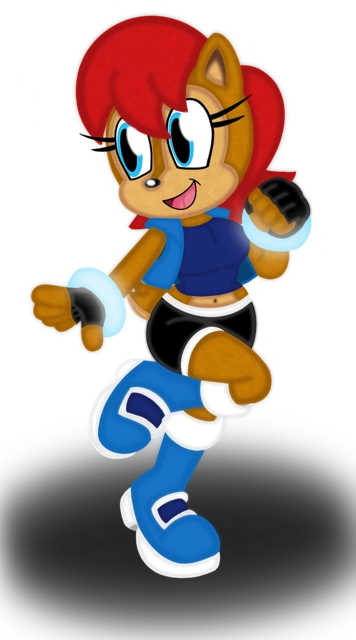 My new Sally Acorn render | Fandom
