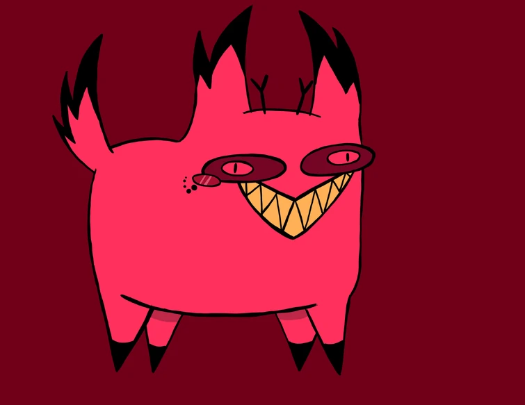 I made cursed cat alastor and currently working on Vox | Fandom