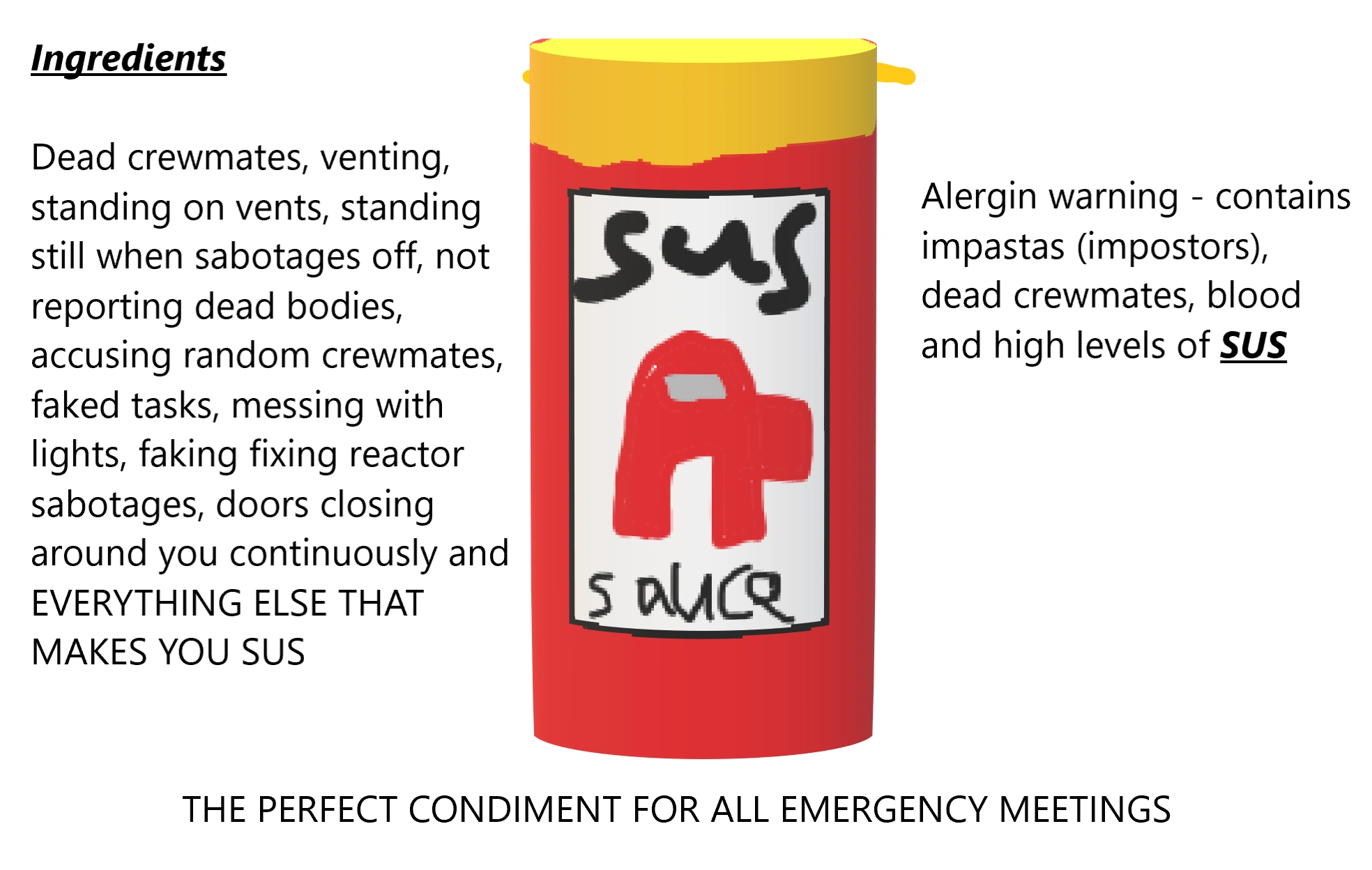 INTRODUCING SUS SAUCE | Fandom