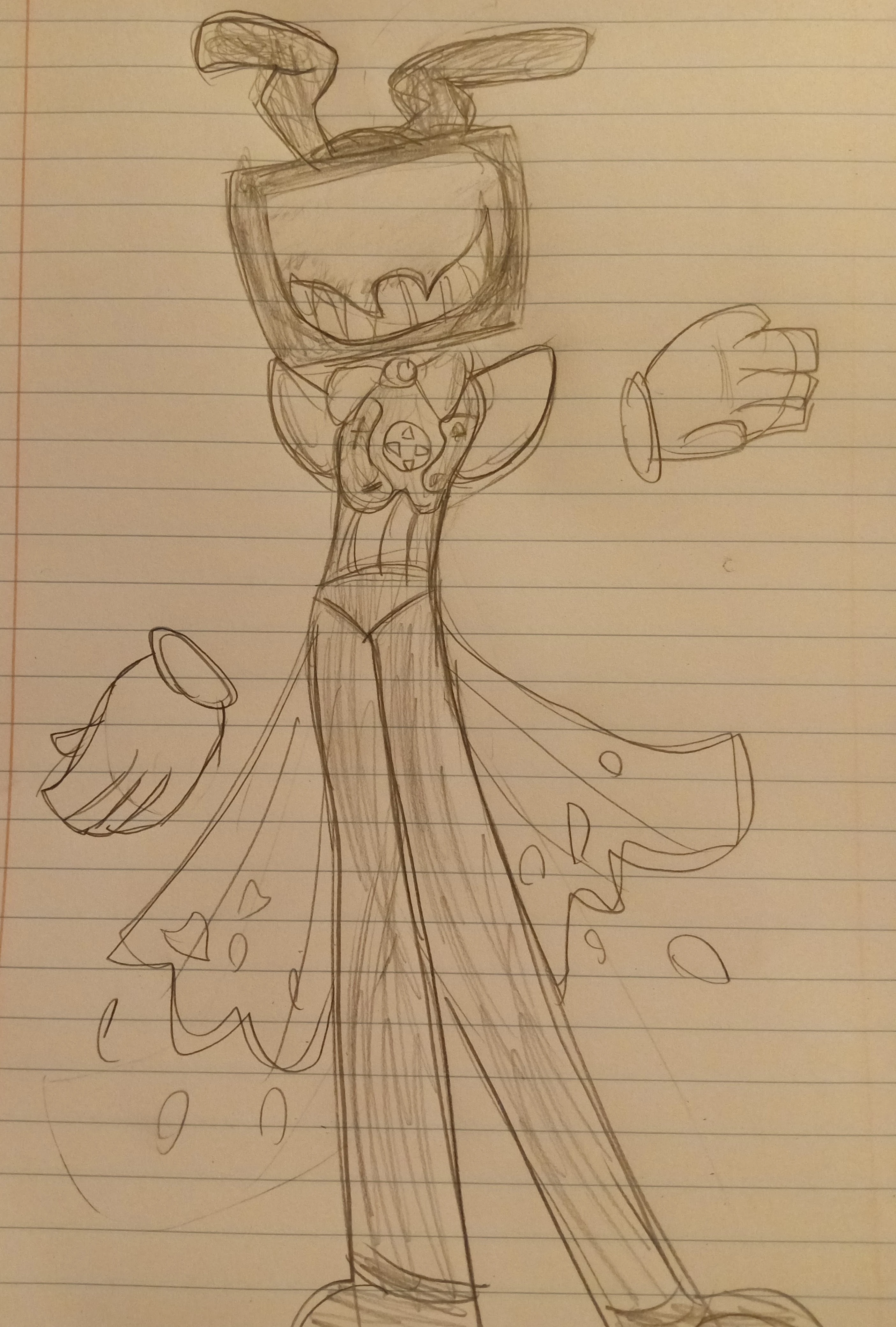 drew a lil something (my first TVhead art!) | Fandom