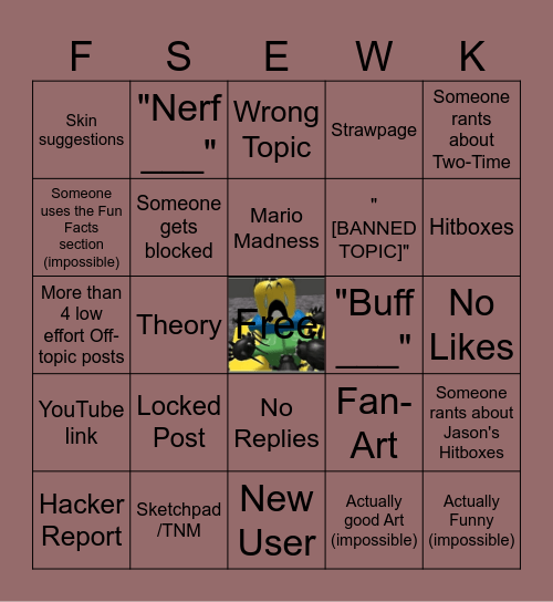 Forsaken wiki Bingo! | Fandom