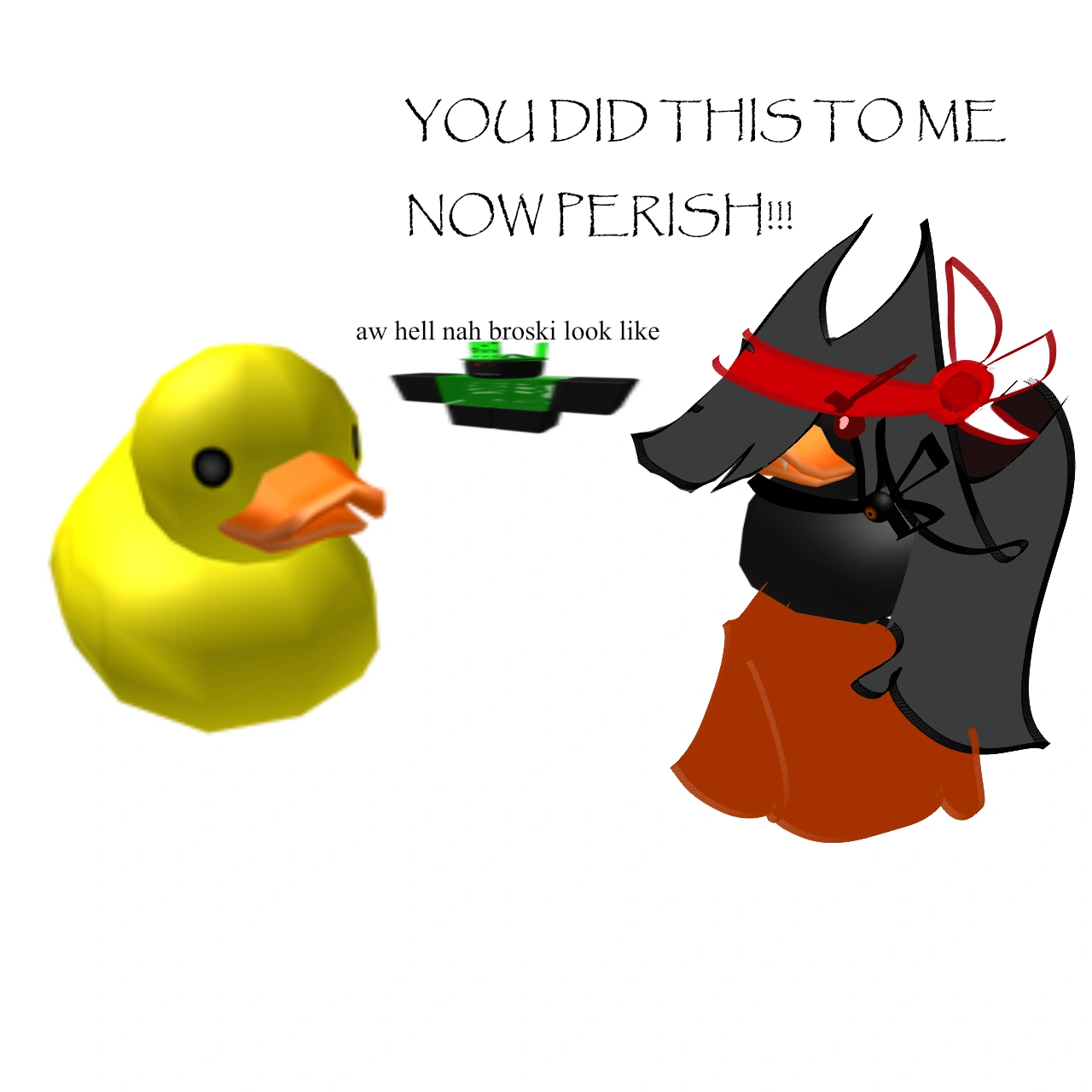 Average interaction with TEH EPIK DUCK and Evil Duckie | Fandom