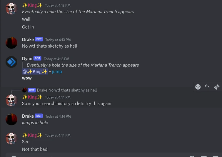 my average discord roleplays | Fandom