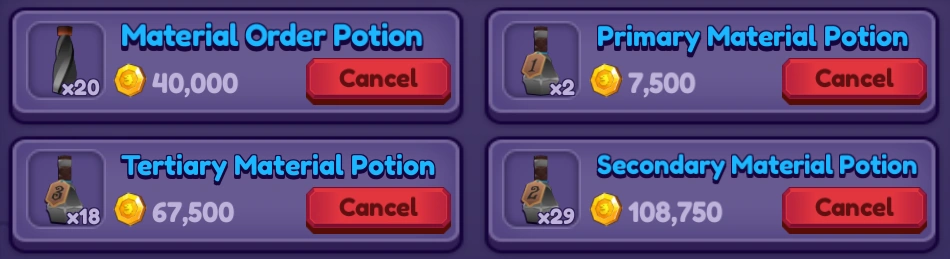 LF: Coins, P/S/T colors. | Fandom