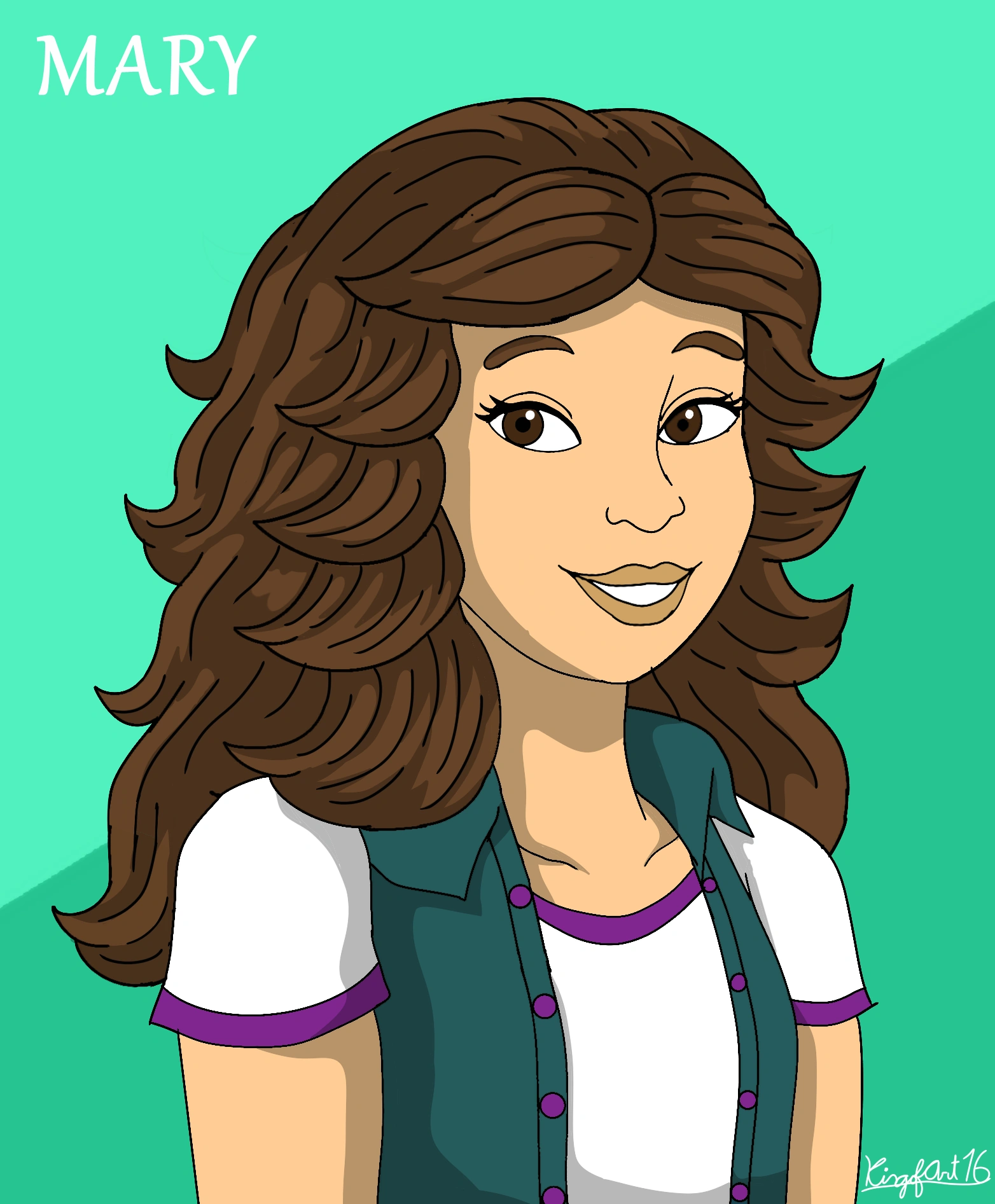 How does my new and latest of Mary look? I already added it to her ...