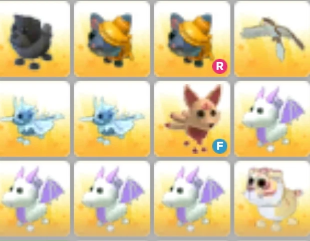 Trading list, lf : upgrades | Fandom