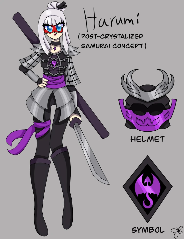 Samurai Harumi Concept Art! | Fandom