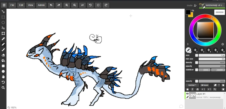 I drew a Crata peretina! | Fandom