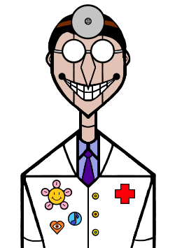 I made a few small changes to my animatronic OC Doctor Grin. | Fandom
