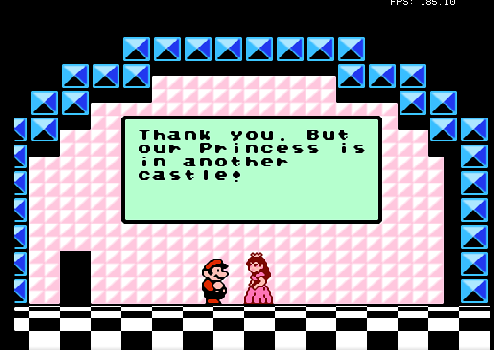 the princess is right there fym another castle | Fandom