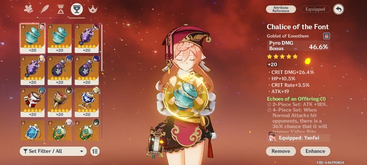 FINALLY A PYRO CUP FOR YANFEI | Fandom