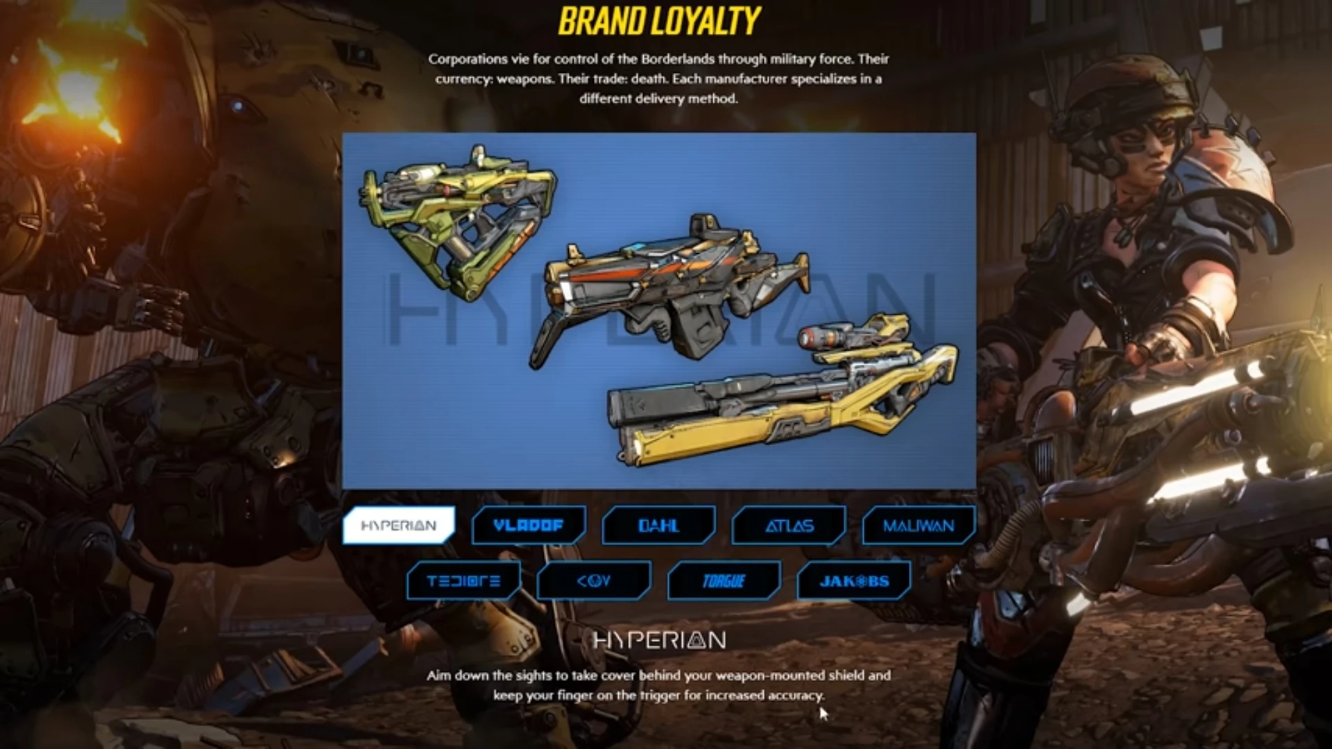 Here are all the manufacturers in bl3 | Fandom