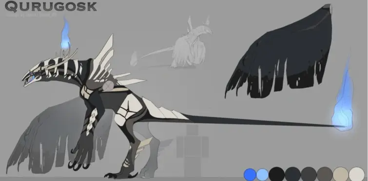 The Qurugosk evolution line headcanon | Fandom
