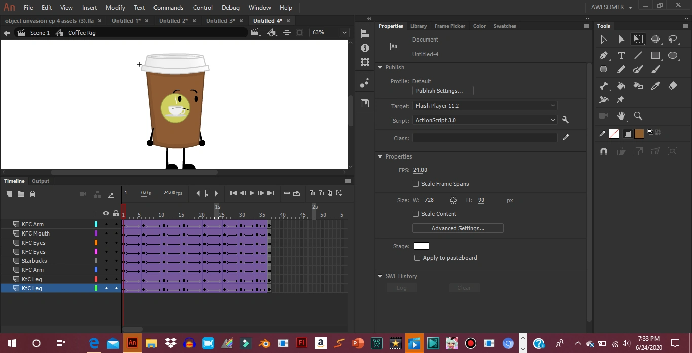 object show animation in a nutshell | Fandom
