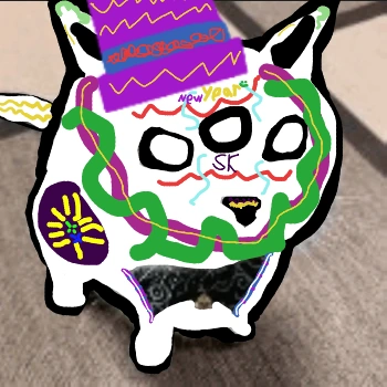 Skrunkle cat celebration moment | Fandom