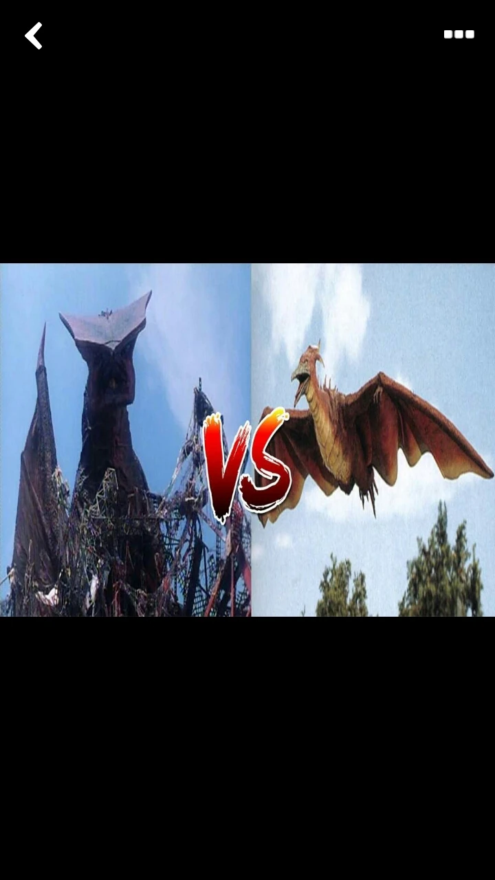Kaiju battles 4:super Gyaos vs fire rodan (rodan vs Gyaos round 2) | Fandom