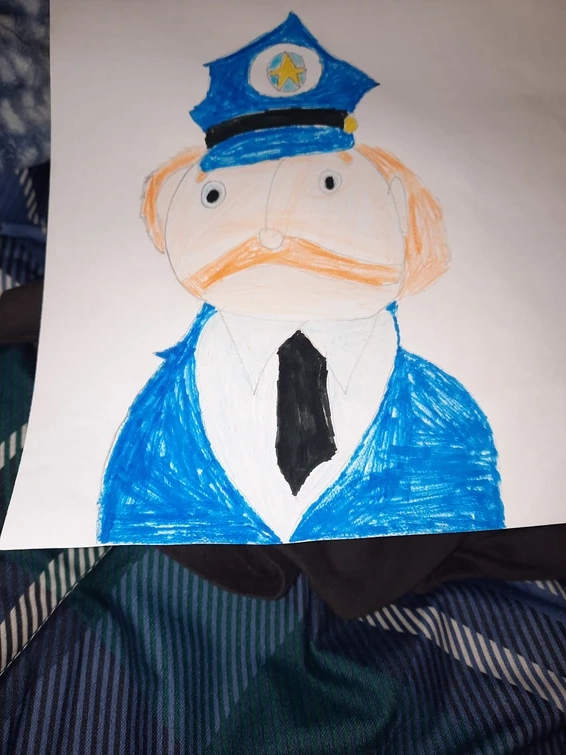 Drawing of Officer Goodman | Fandom