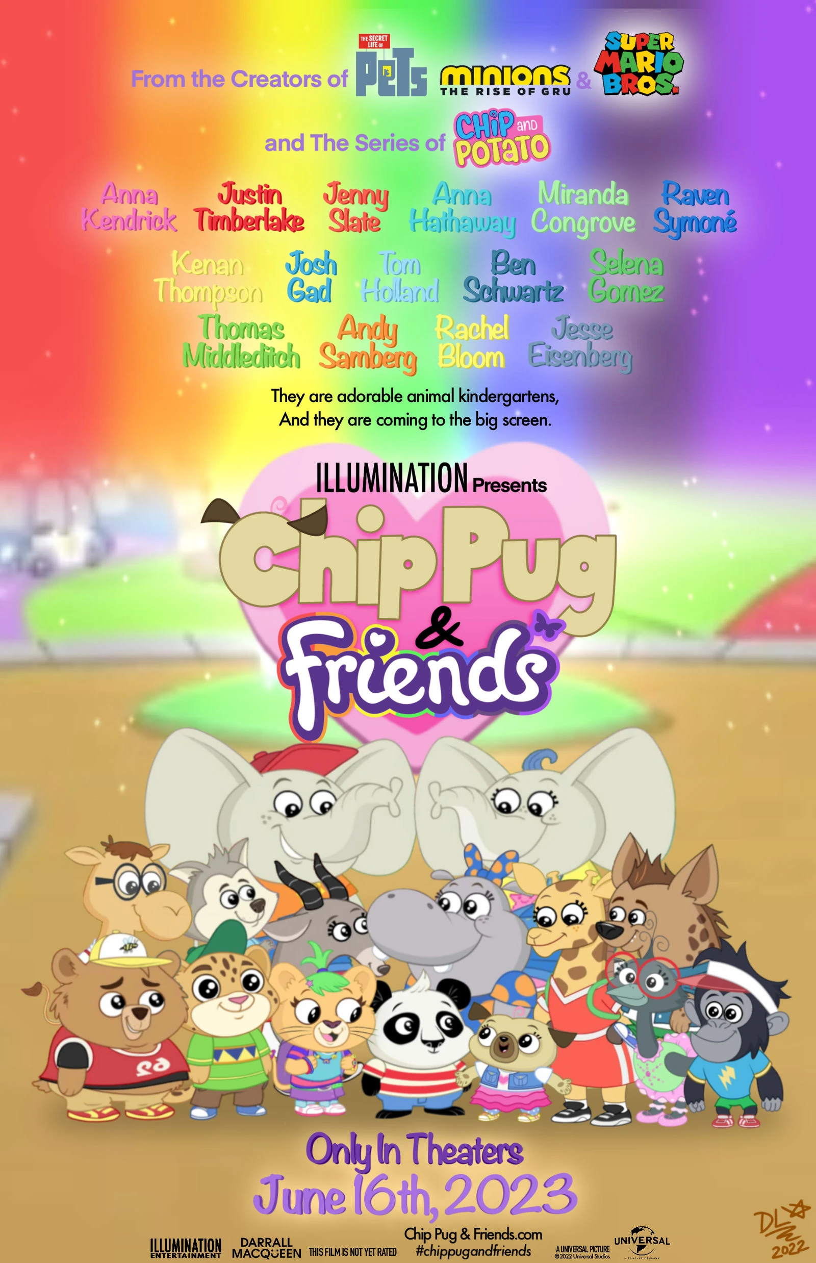 My Chip Pug and Friends movie poster! | Fandom