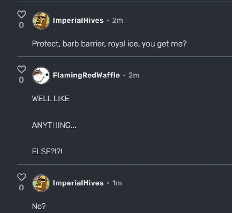 Someone help me decipher the message this guy is yelling at me. | Fandom