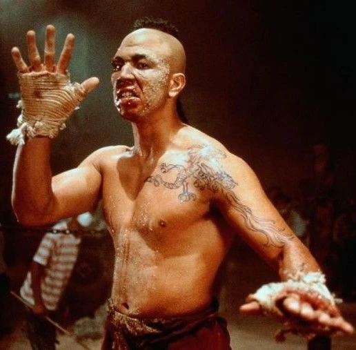 Does anyone knows why Tong Po from "Kickboxer" got his "Pure Evil" page ...