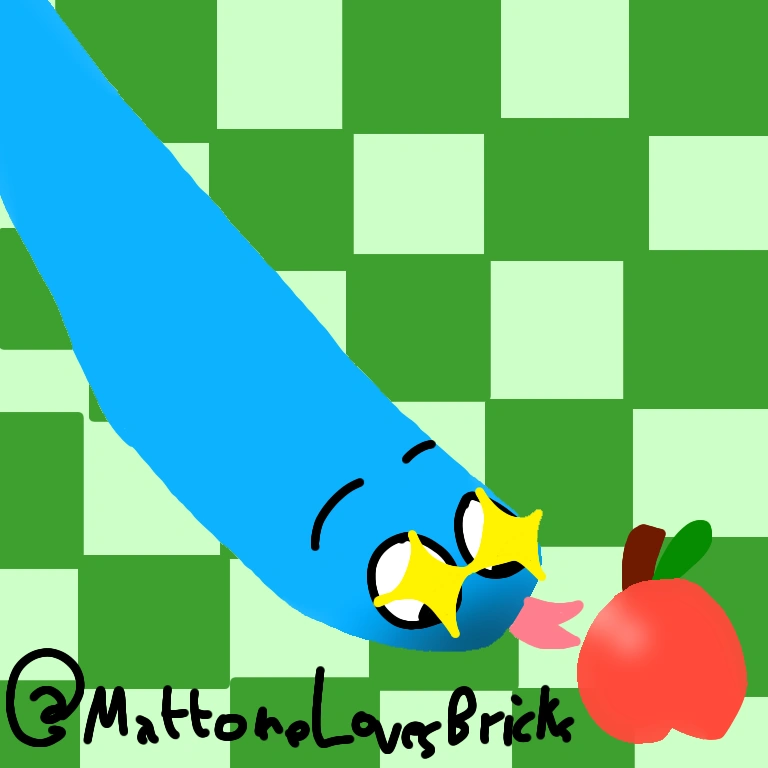 I drawed snake from the Snake Game | Fandom