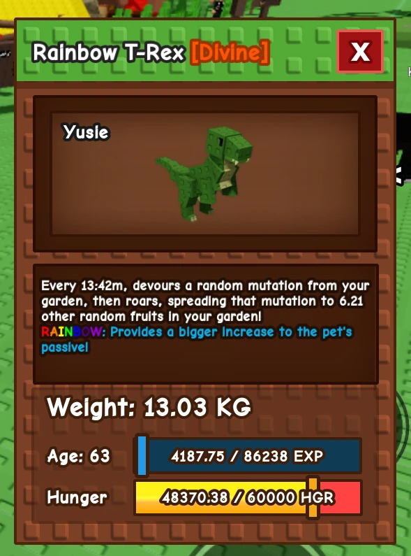 trading rb trex | Fandom