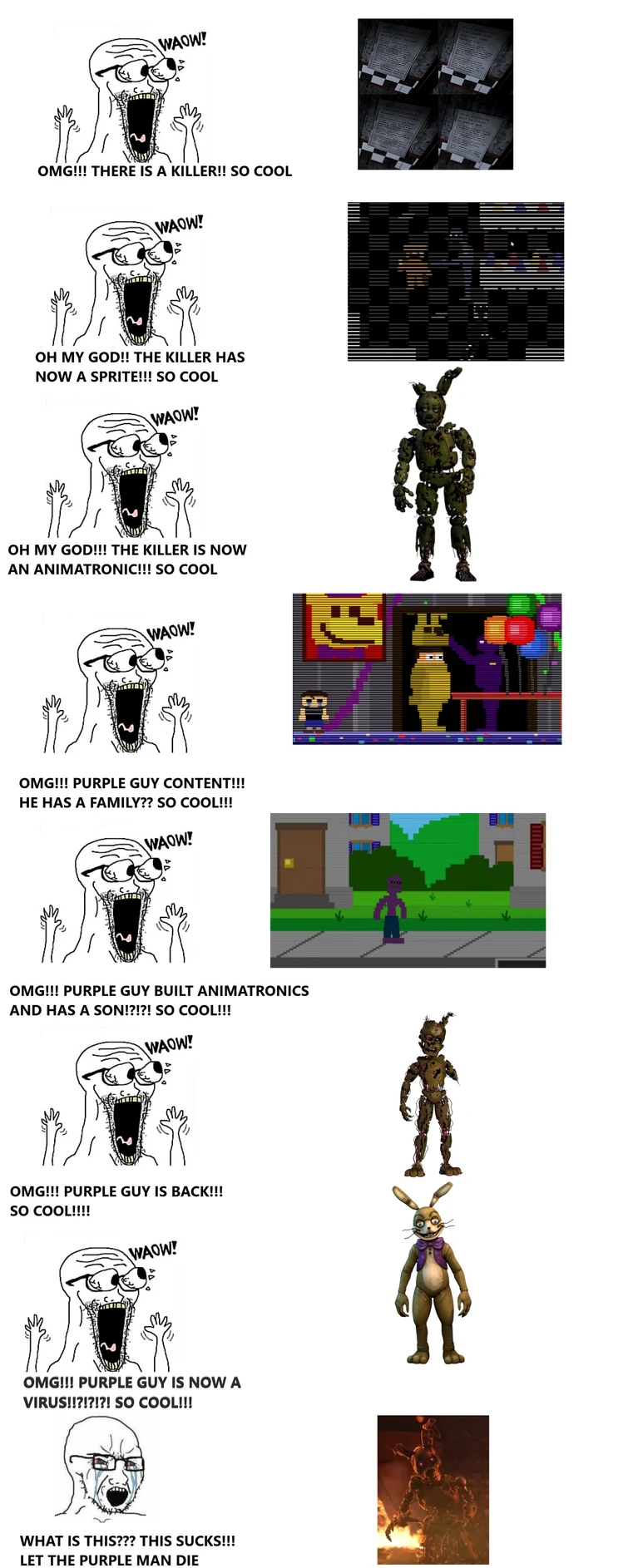 so, this meme blow up and made many people hate me on twitter, so I am ...