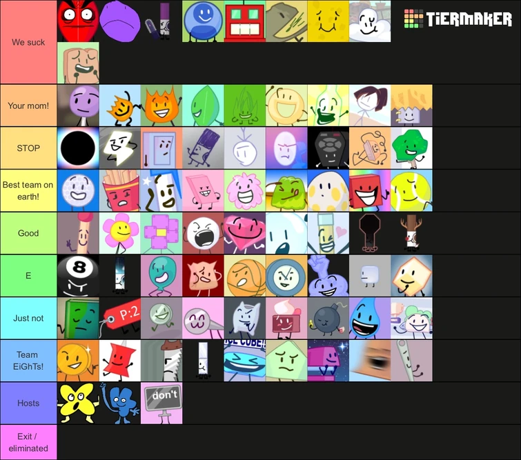 BFDI my version | Fandom