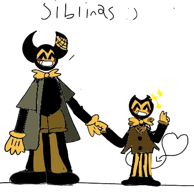 changed ollie's Colour pallette a lil and BENDY AND OLLIE HEADCANON :3 ...