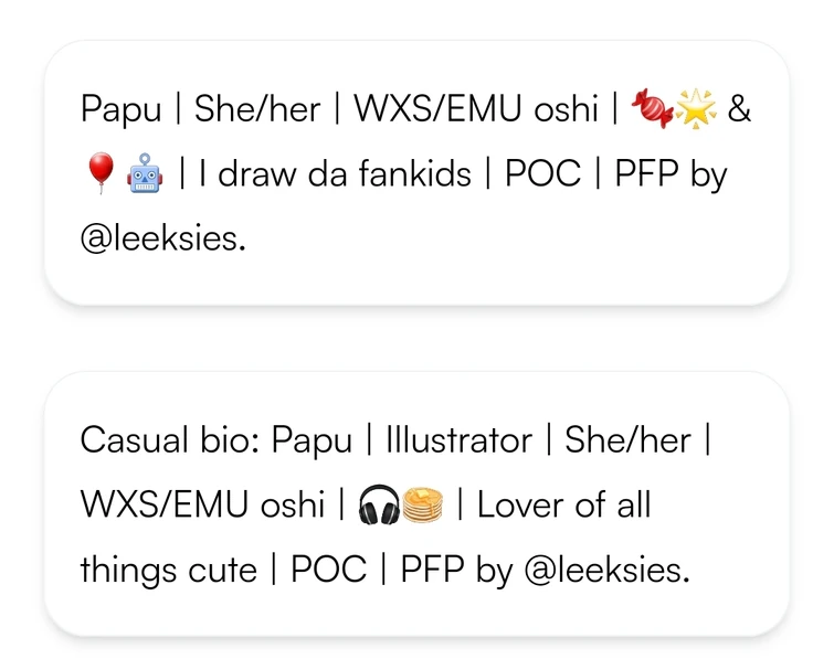 ai generated twitter bio. | Fandom