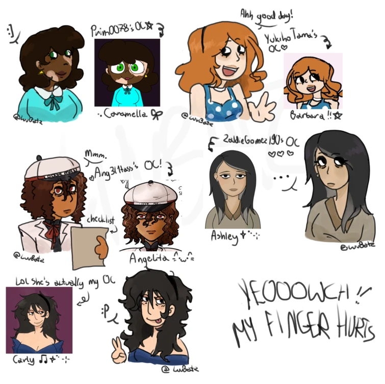 i drew your ocs!! | Fandom