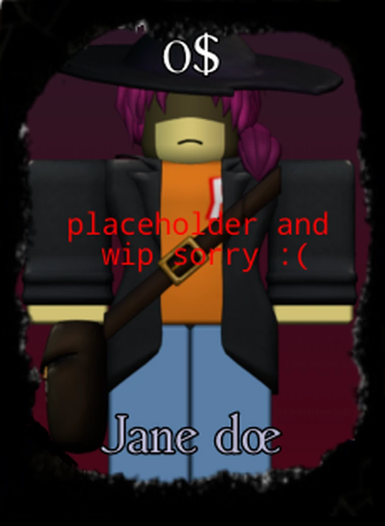 Jane doe stats and abilities concept[my take on her] | Fandom