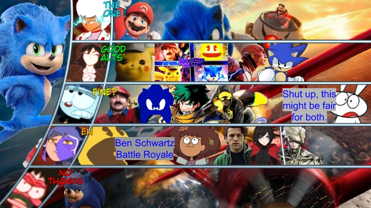 Speed Me Up! (Movie Sonic (2020) Tier List) | Fandom