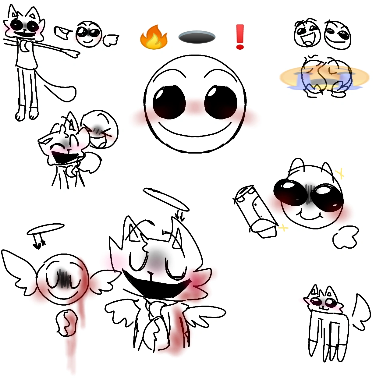 JUST SOME FNF VS FIRE IN THE HOLE DOODLES !!!1!1 (ft catnap !!!) | Fandom