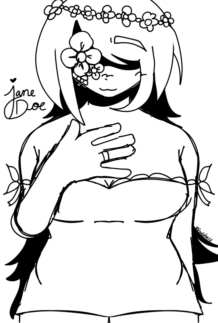 My jane doe design. | Fandom